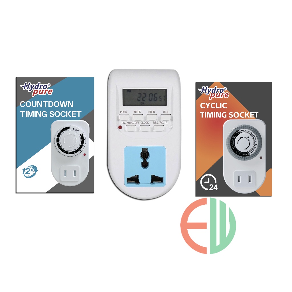 Ebike Timer Socket 12/24H Electrical Machinery Time Countdown Cyclic ...