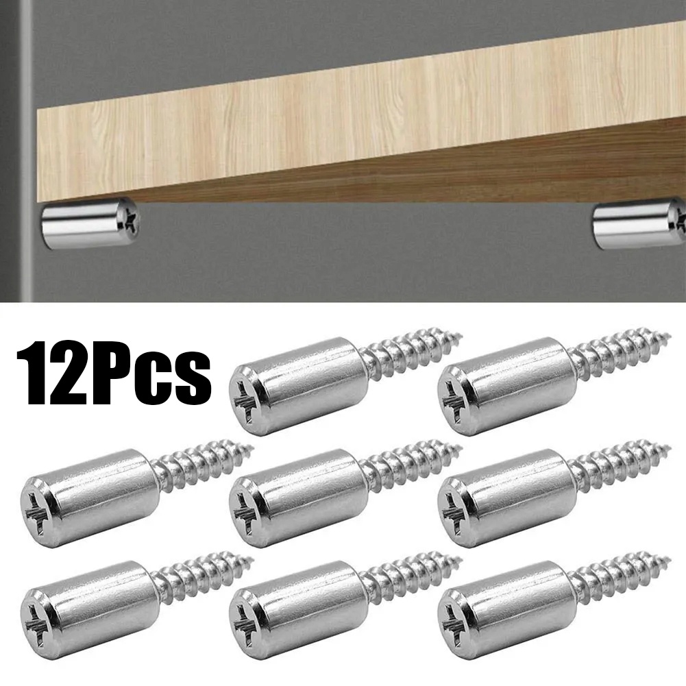 12Pcs Furniture Shelves Support Nail Holders/Closet Shelf Partition ...