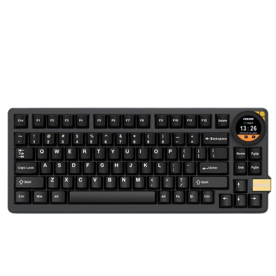 FEKER K75 Wireless Mechanical Keyboard 75% Multifunctional Display RGB ...
