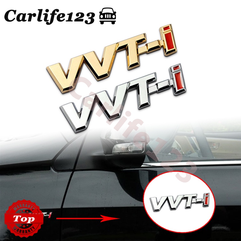 Toyota Weizi Corolla Modified New Old VVTI Side Body Car Emblem Badge ...
