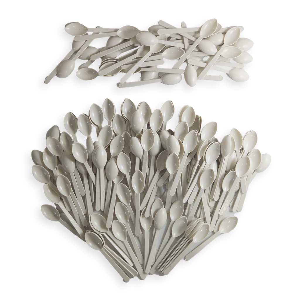 COD DVX Disposable Teaspoons / Small Spoon Plastic Utensils Cutlery ...