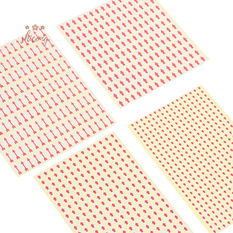 (Shicong) 15sheet Arrow Labels Removable Small Circle Dot Stickers ...