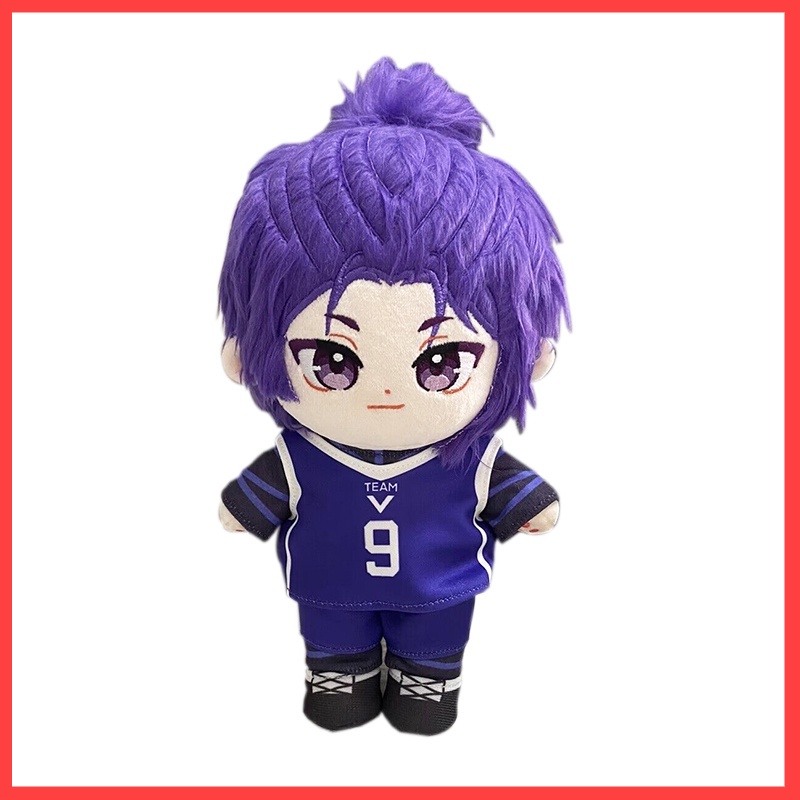 20cm Doll BLUE LOCK Reo Mikage Plushie Plush Doll Cotton Clothes Change ...