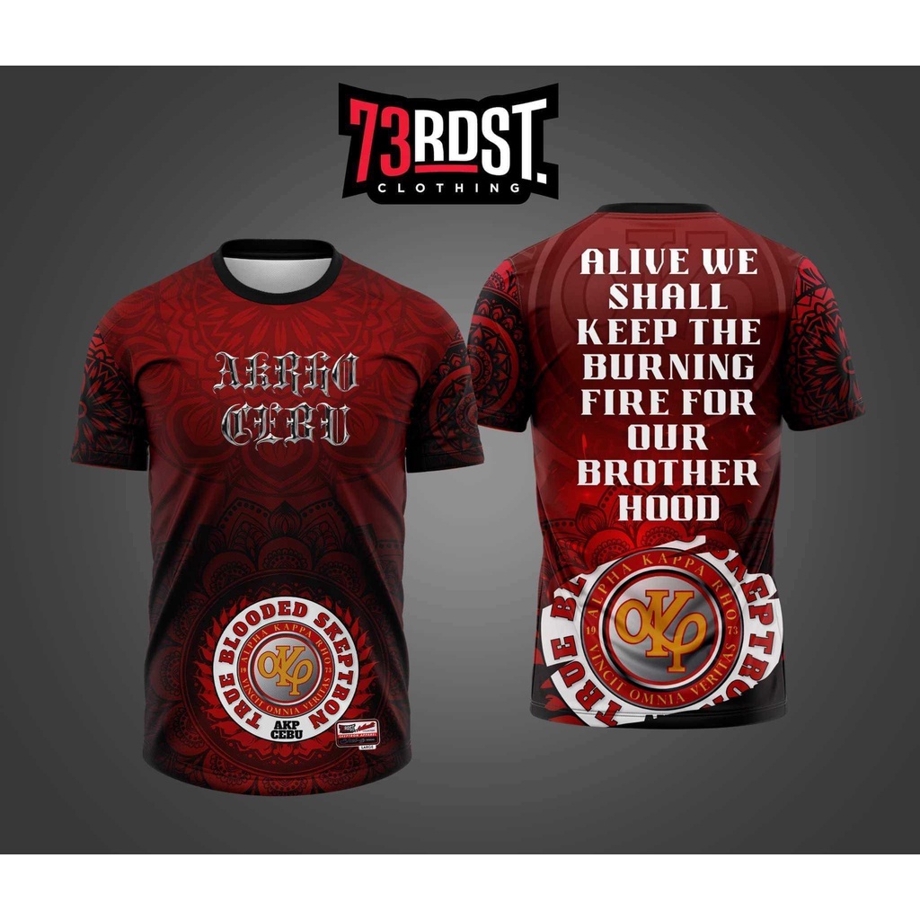 2023 AKP T-Shirt 50th Anniversary 1973 Alpha Kappa Rho Full Sublimation ...