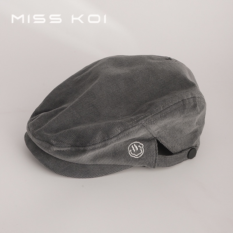 Misskoi [Ready Stock] Retro Forward Hat Female Korean Version All-Match ...
