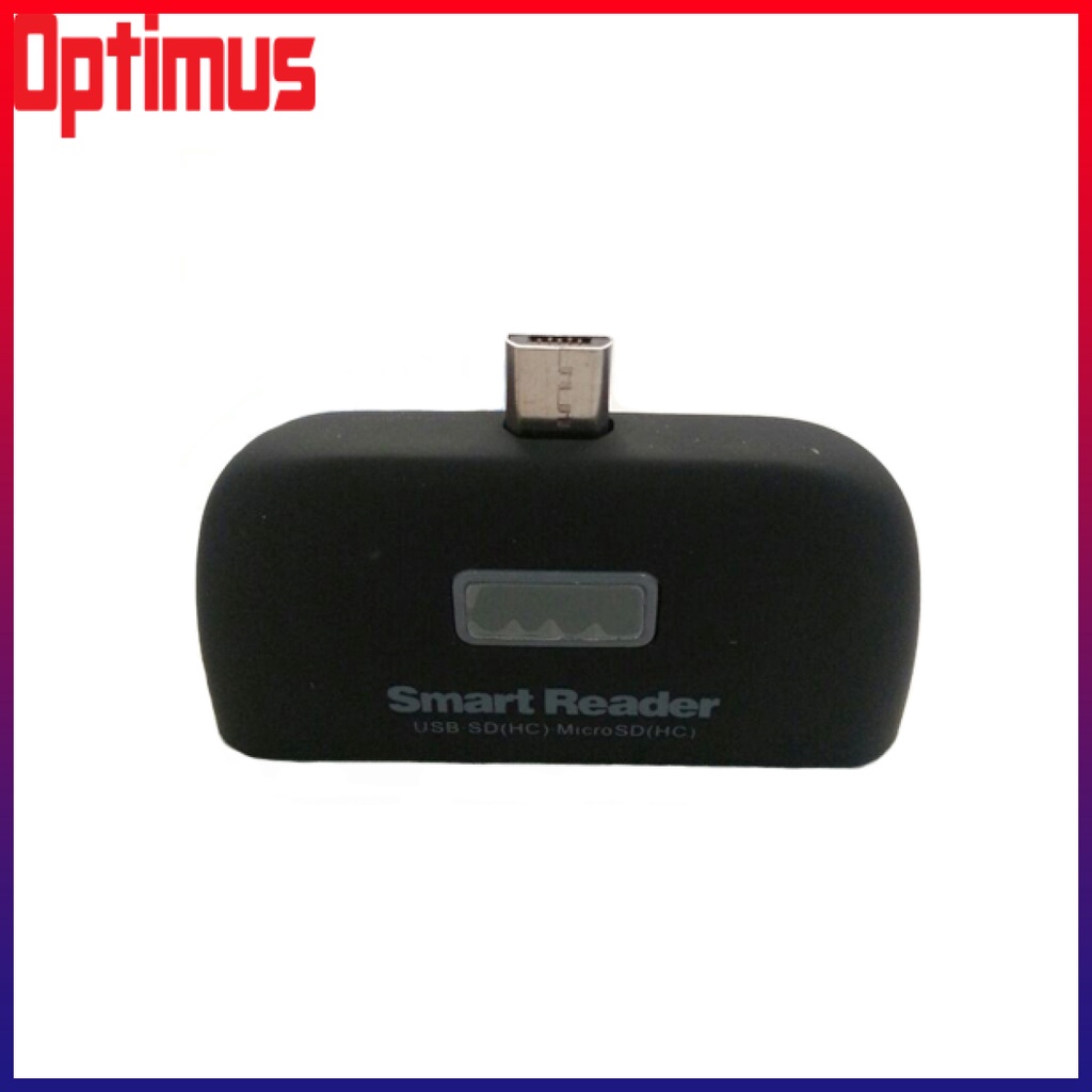 Optimus Depot Micro USB Smart Card Reader Connection Kit - Black ...