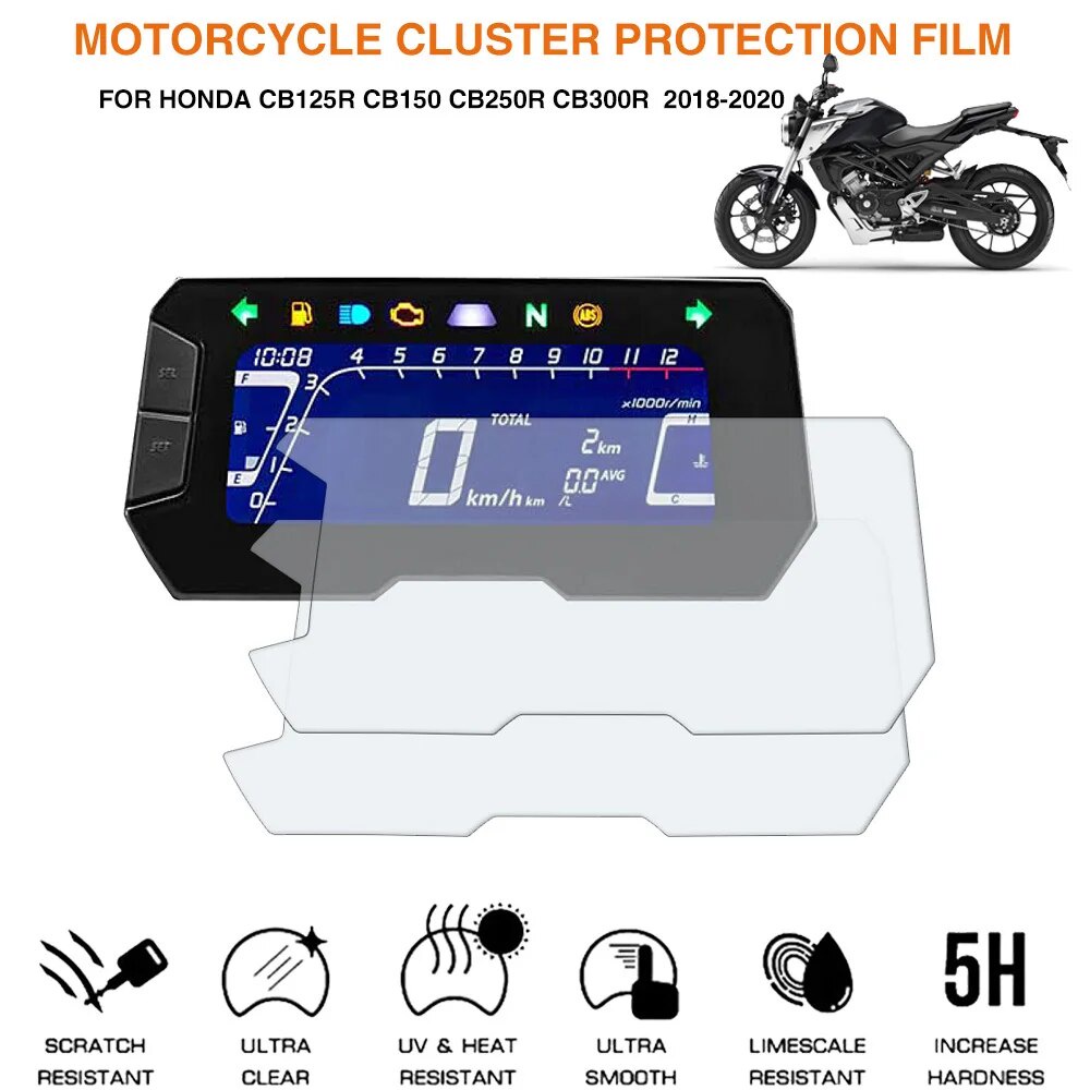 Speedometer Film CBR 150-300 Honda CB125R CB150R CB250R CB300R 2018 ...