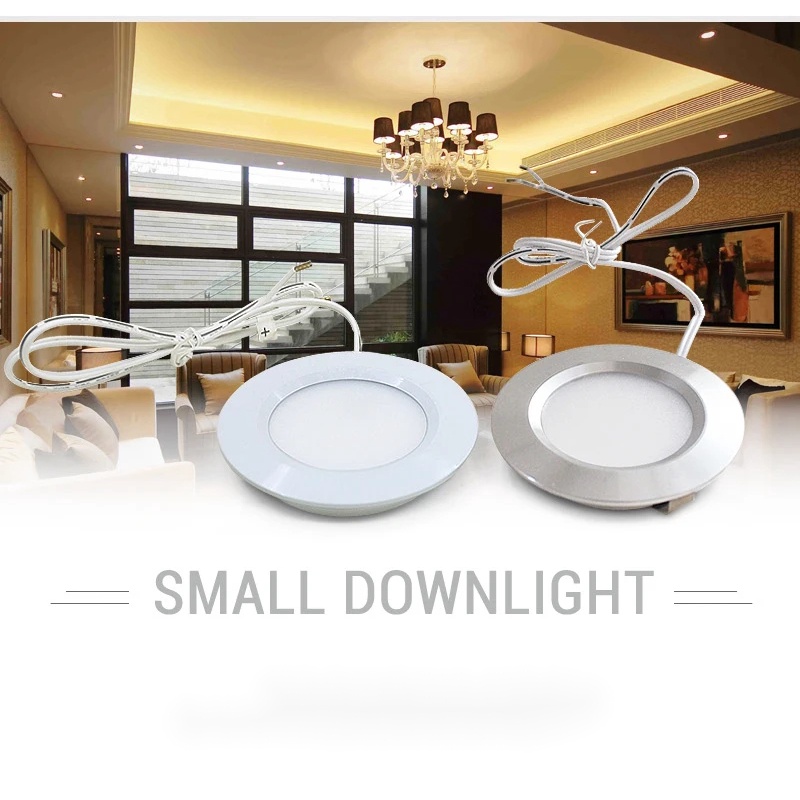 Mini Downlight LED 12V Ultra-Thin 3W 5W 7W Embedded Small Spotlight ...