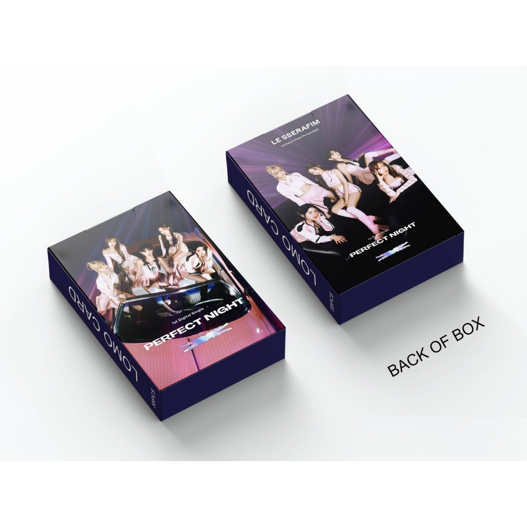 55pcs/box LE SSERAFIM New Album 1st Digital Single PERFECT NIGHT ...