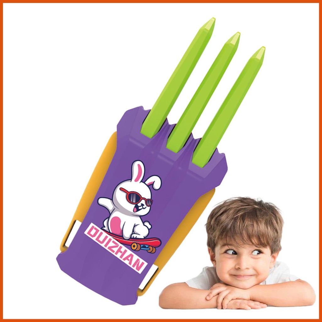 Gravity Fidget Toy 3D Carrot Claw Retractable Toy Kid Funny Sensory ...