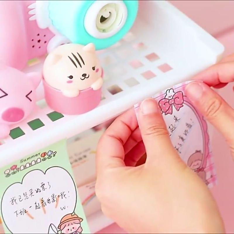 Re Ready Stock Student Classroom Small Prize Cute Cartoon Doodle Girl ...