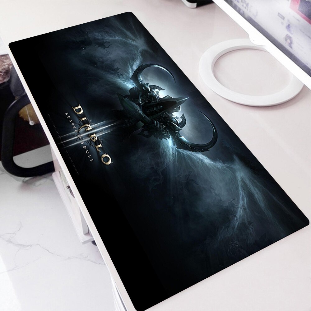 Diablo Rubber Gaming Mouse Pad Large Speed Keyboard Mouse Mat Laptop PC Notebook Desk Pad Lock ...