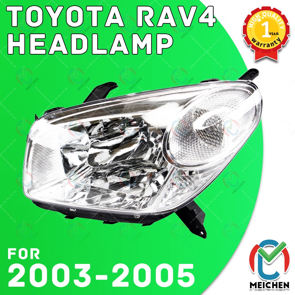 Toyota RAV4 Headlamp ACA21 (2003-2005) RAV 4 Head Lamp Lampu Kereta ...