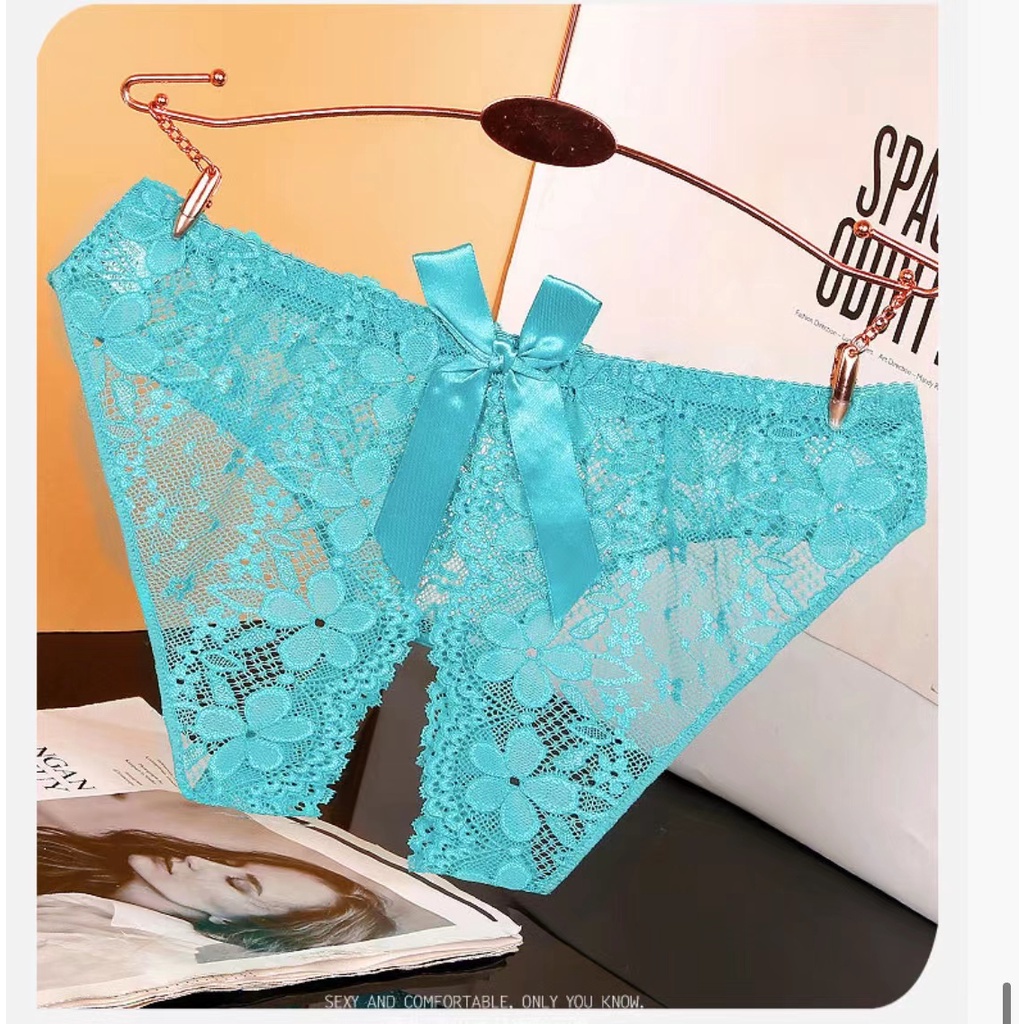 ♟sexy Panty For Women Crotchless Transparnt Hollow T Back Underwear For