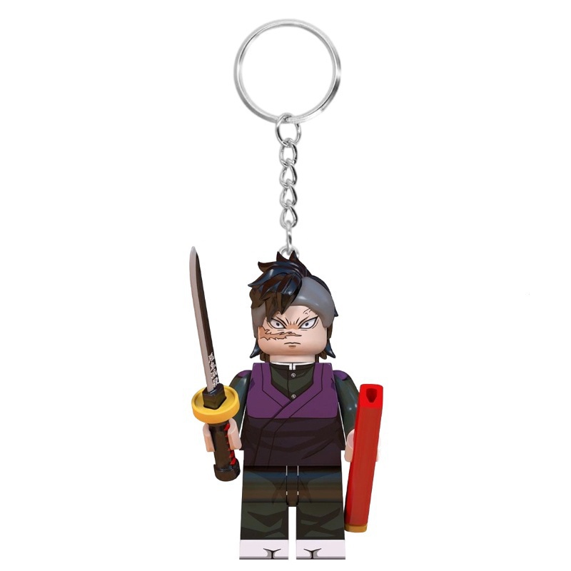 LEGO Keychain Minifigure Shinazugawa Genya Demon Slayer | Shopee ...