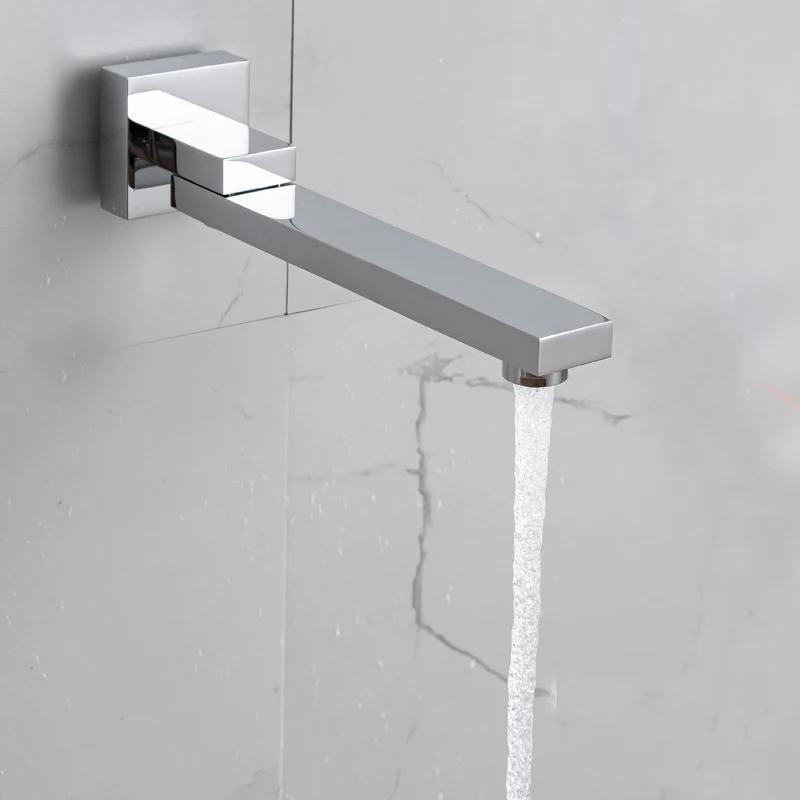 G1/2 Mop Pool Tap Black/Chrome/Nickel Brass Single Cool Wall Type ...