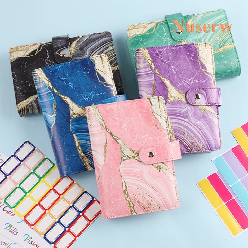 NUSERW Lose Leaf Notebook Kreatives Cash Budget Financial Planer's ...