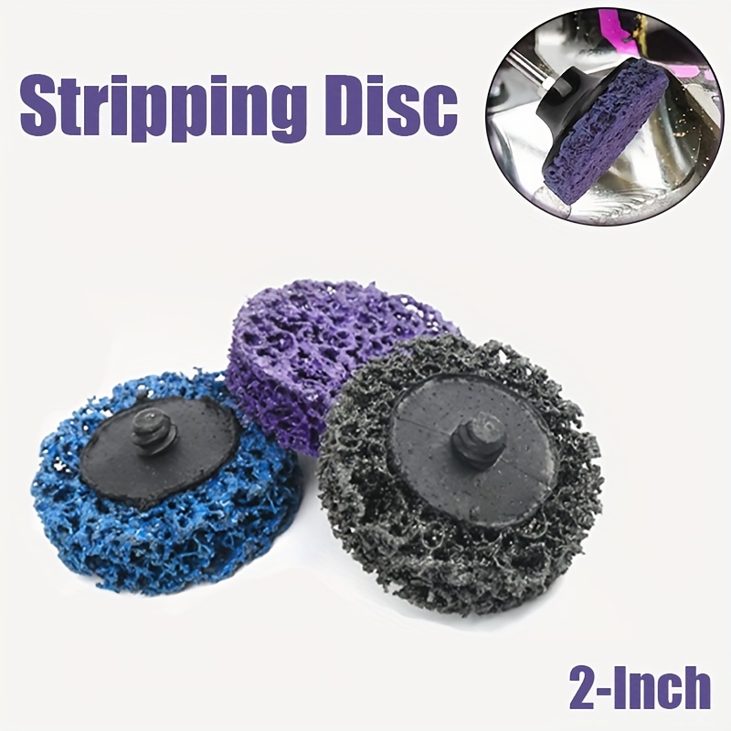 5/10/21Pcs 2-Inch Strip Discs Stripping Wheel Polishing Wheel with 1 ...