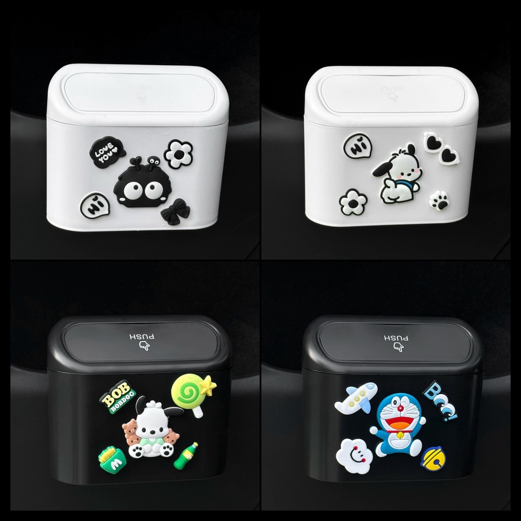 Car Garbage Bin Creative and Cute Cartoon Car Cute Cartoon Dust ...