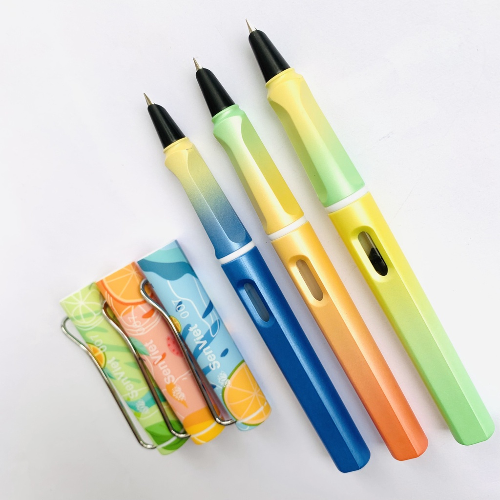 Vietnamese lotus pen 007, very beautiful fruit-shaped rough pen body ...