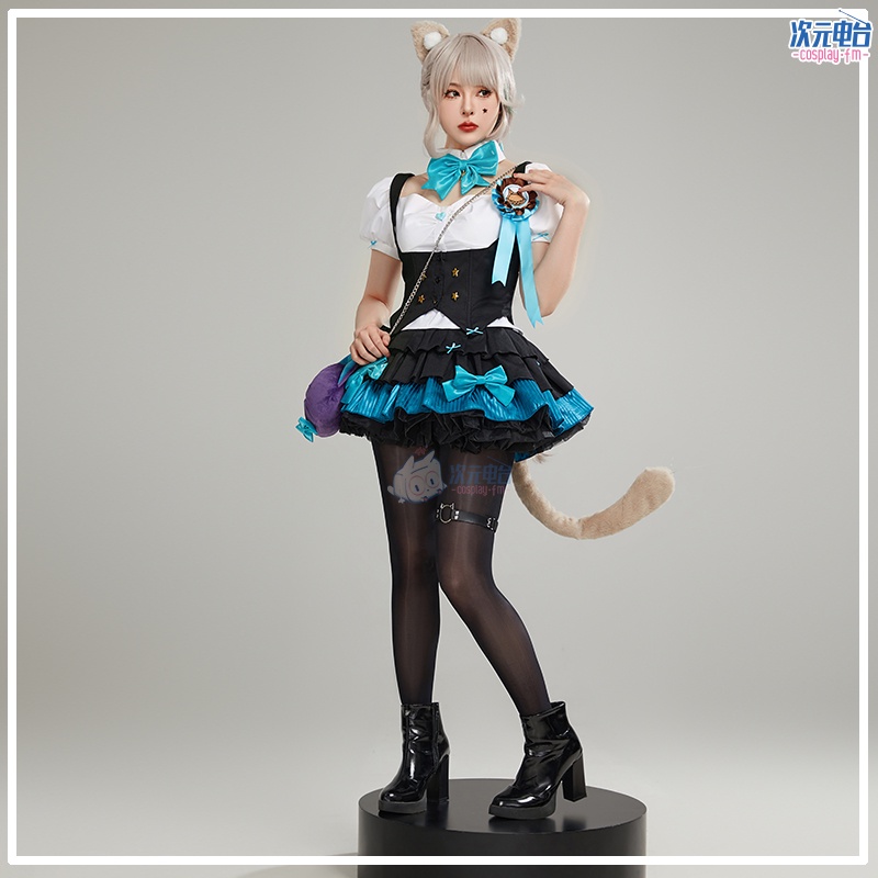 CosplayFM Genshin Impact Cos Lynette Cosplay College uniforms Full set ...