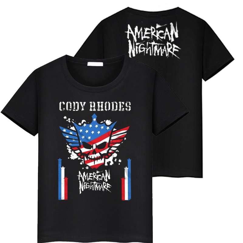 WWE New Cody Rhodes American Nightmare Cody Rhodes Wrestling T-shirt ...