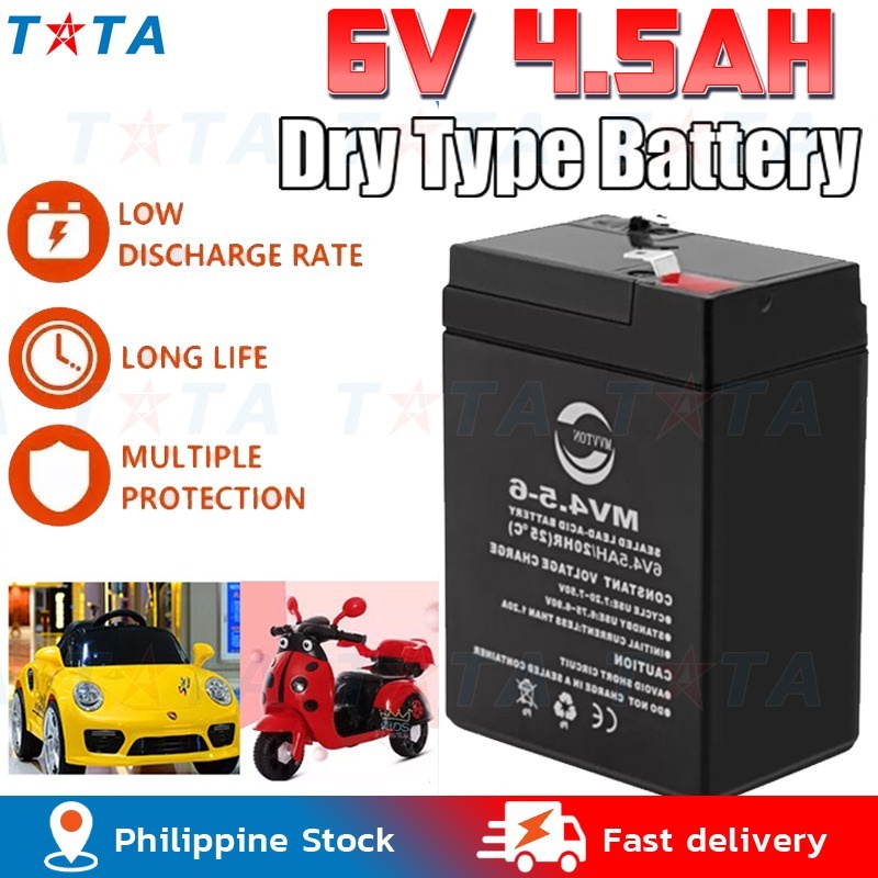 Dry Type Battery 6V 4.5AH/20HR VRLA Battery, Backup Power Battery, UPS ...