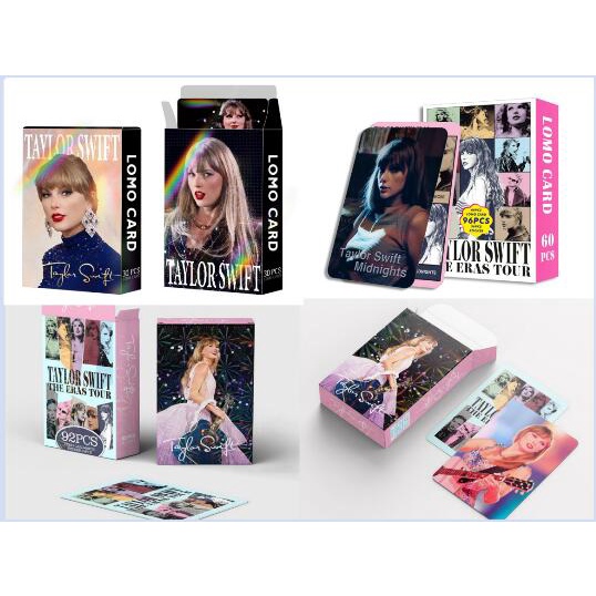30-96pcs/box Taylor Swift Laser Hologram Postcards American Singer ...
