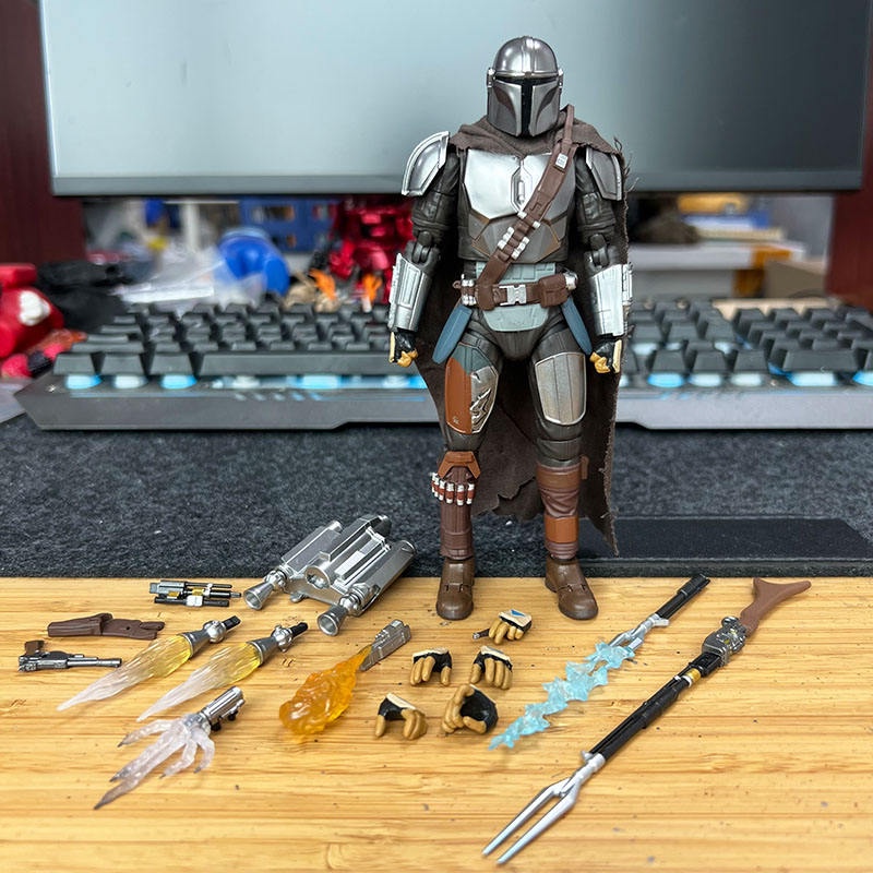 No Box Bandai SHF Star Wars The Mandalorian 2.0 Beskar Alloy Armor 6 Inches | Shopee Philippines