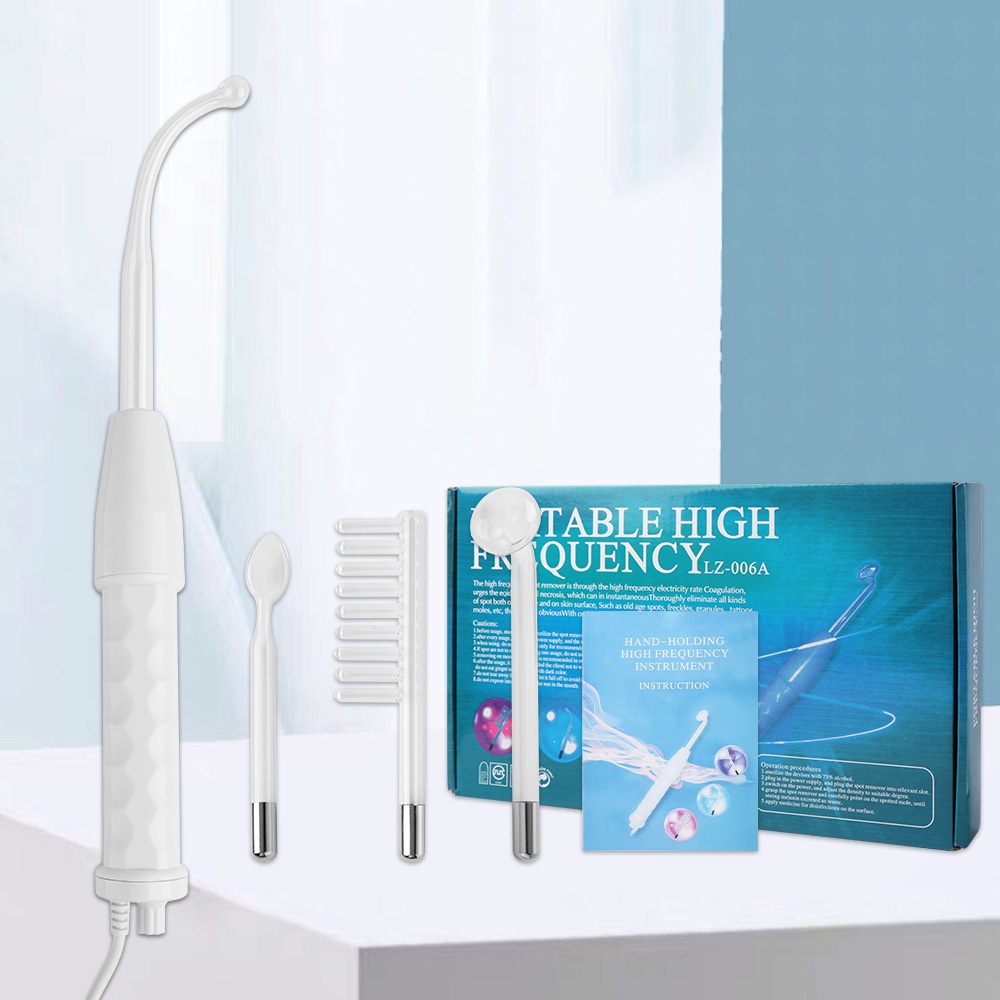 High Frequency Electrotherapy Glass Electrode Tube Beauty Device Face ...