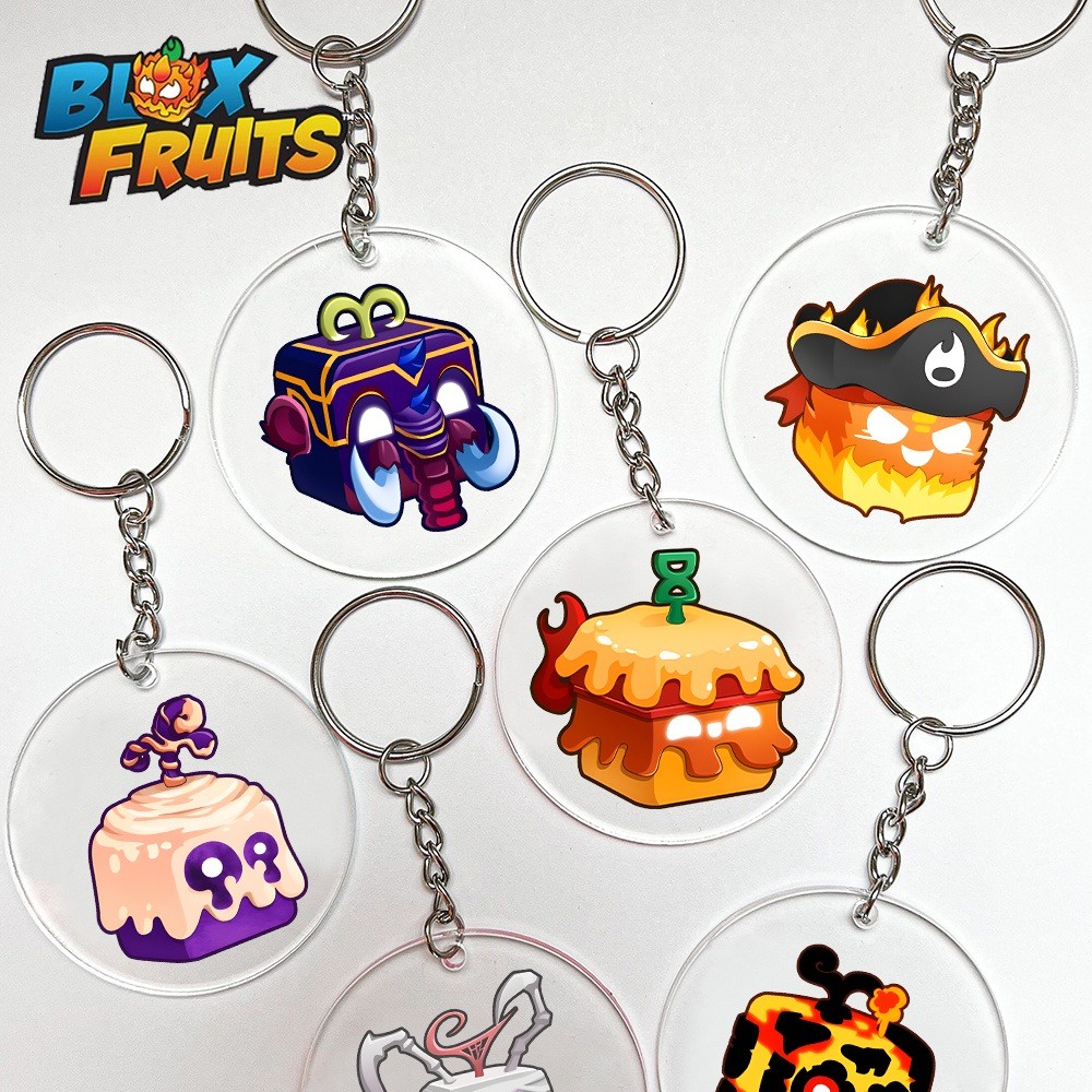 Roblox Blox Fruit Acrylic Keychain Keychain Pendant Decoration ...