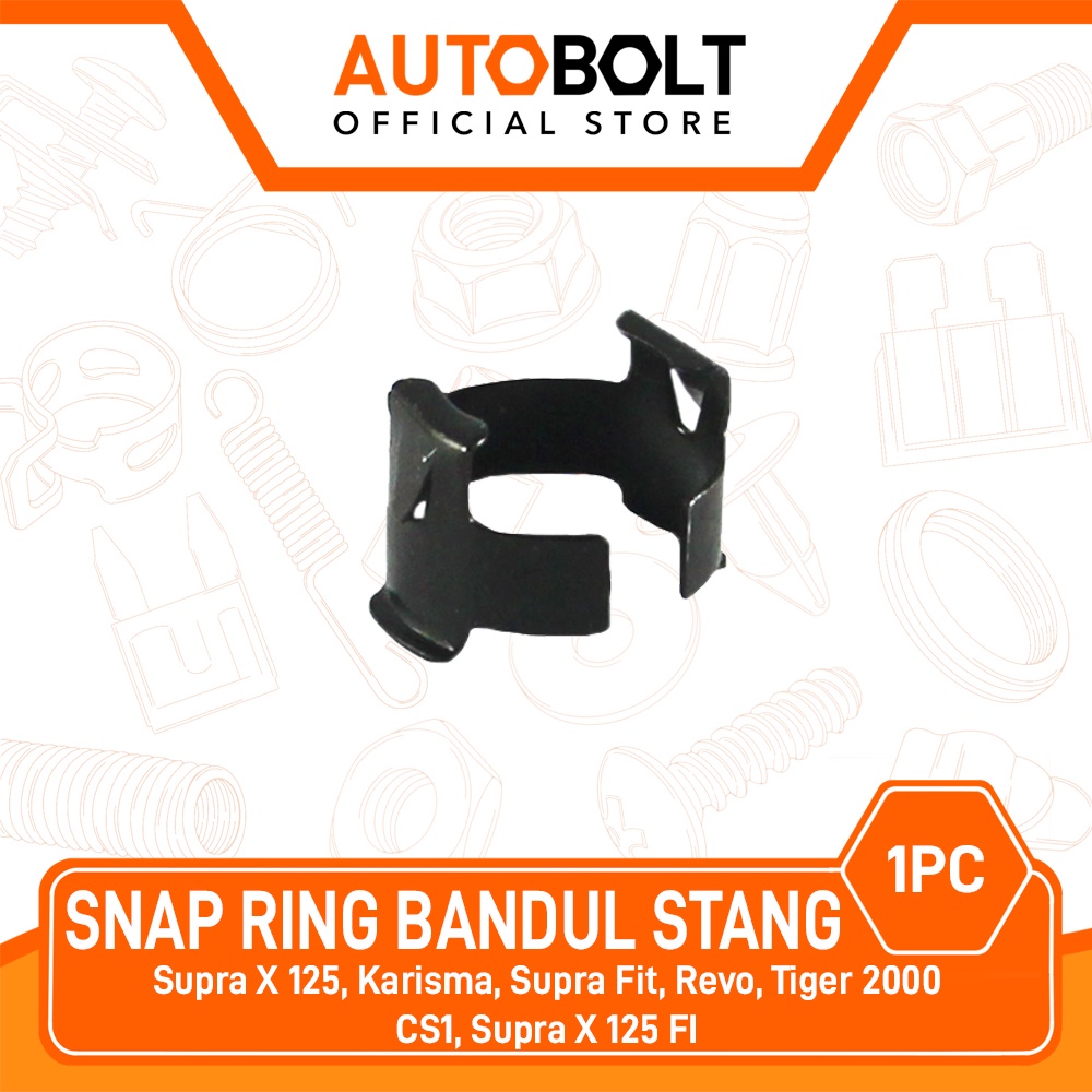 Snap Ring Pendulum Handlebar City Sport CS 1 CS1 Supra X 125 FI Fit ...
