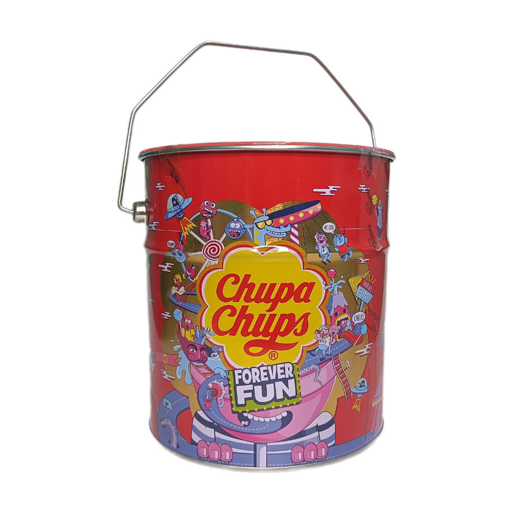 150 Sticks Chupa Chups Assorted Metal Box Lollipops 11 G. | Shopee ...