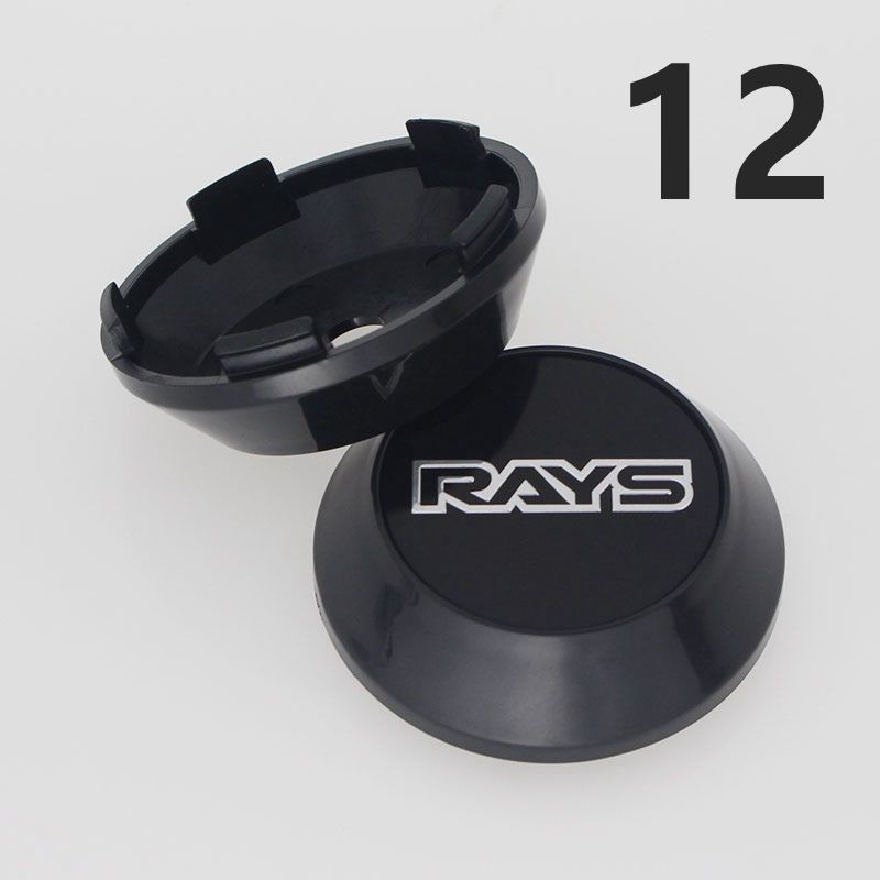 1set 4pcs 65mm volk racing car wheel center caps rays racing wheel caps ...