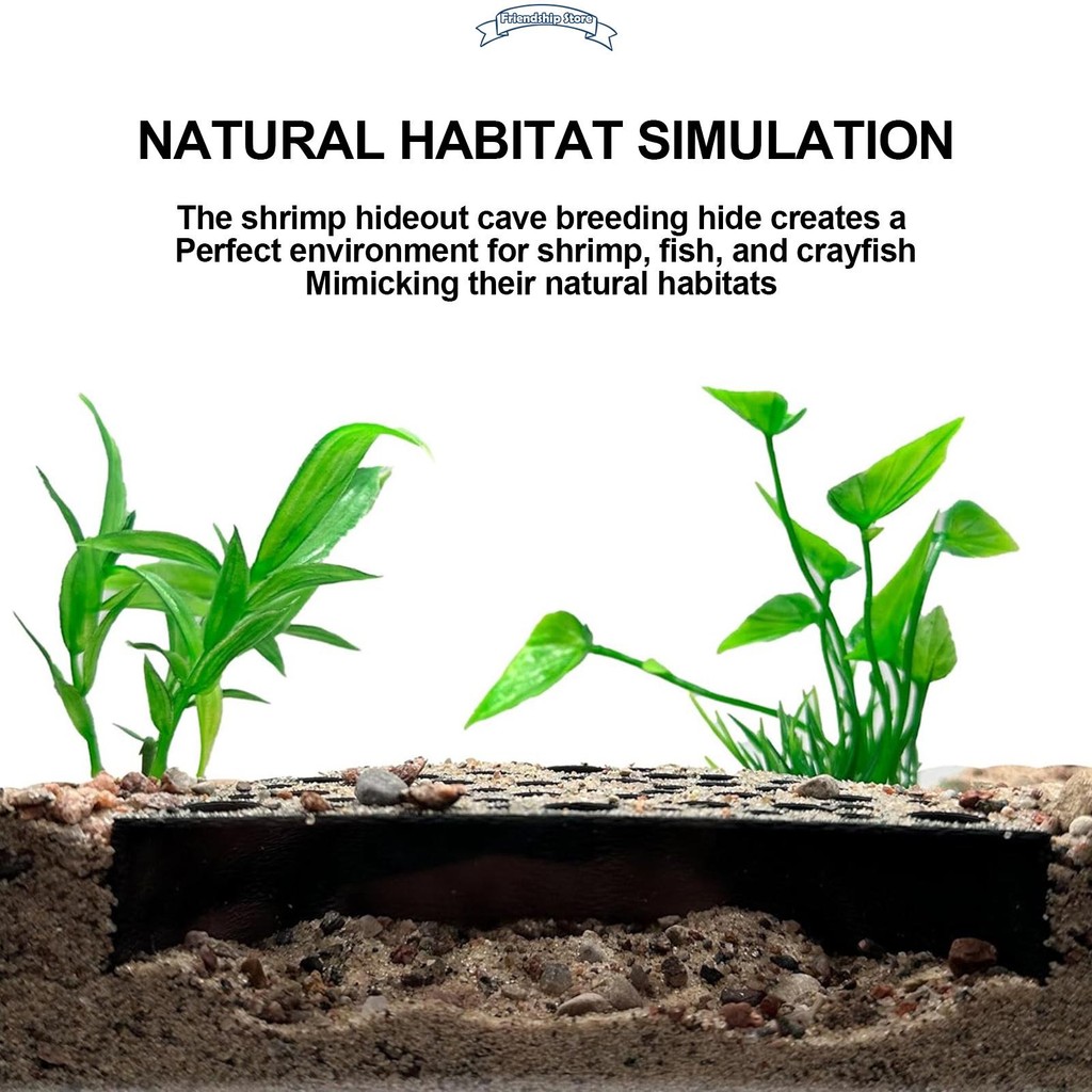 Shrimp Hideout Cave Breeding Hide Shrimp Farming Protector Shrimp ...