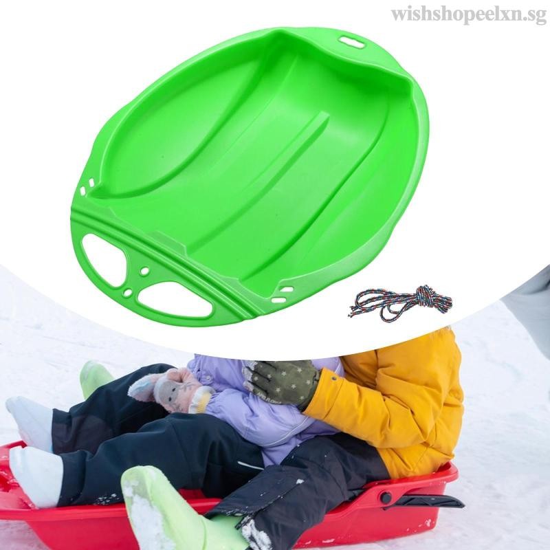 [Wishshopeelxn] Snow Sled Large Sand Sliding Sled Downhill Sled Girls ...