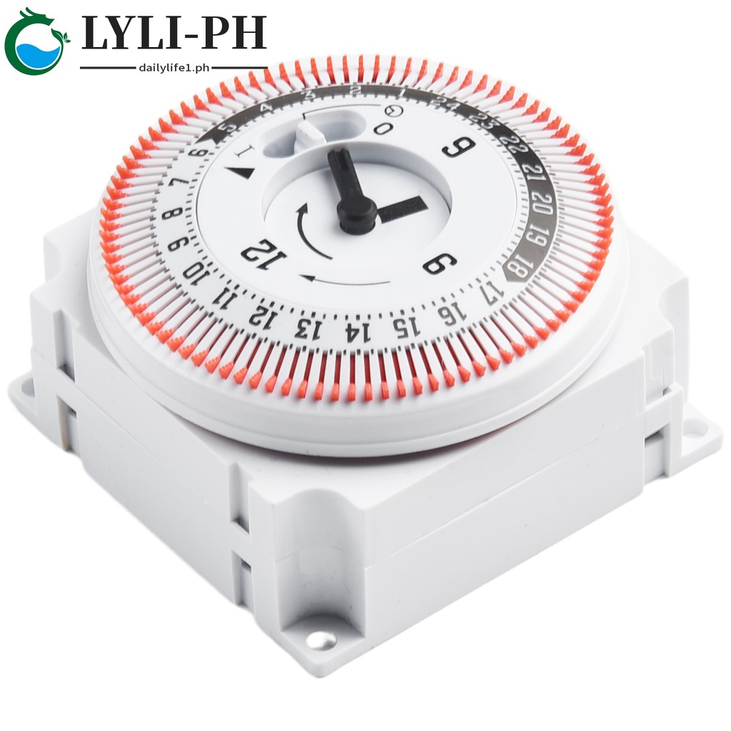 LYLI ️Mechanical 24 Hours Timer Switch Industrial Timing Device Panel ...