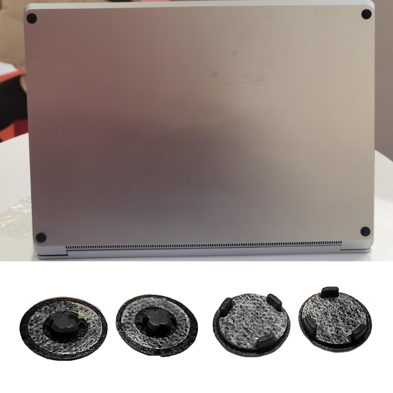 LU Laptop Bottom Base Pad Rubber Feet for Laptop 3 4 5 Enhances Grip ...