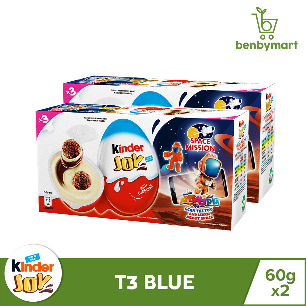 Kinder Joy ChocolateT3 60g - Blue (Set of 2s) | Shopee Philippines