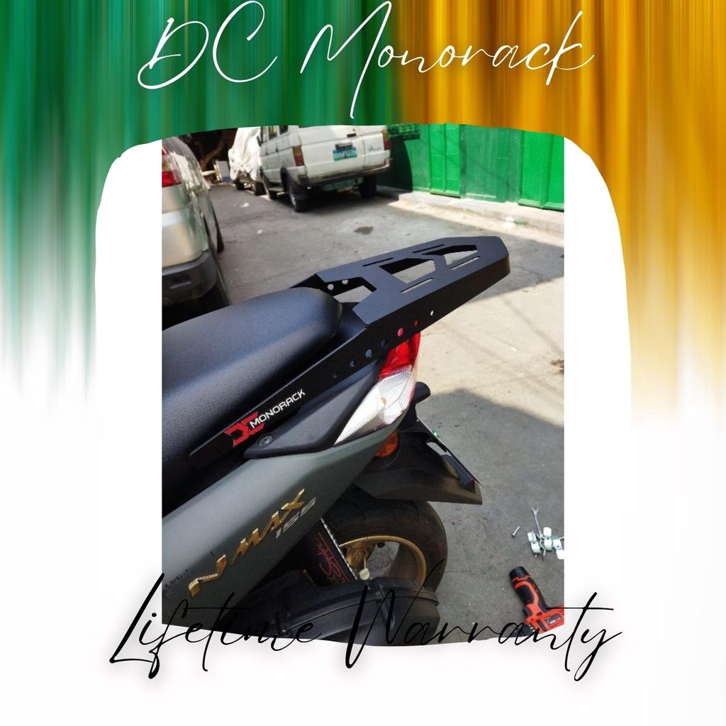 DC MONORACK NMAX V2 BRACKET FOR TOP BOX lifetime warranty moto project ...