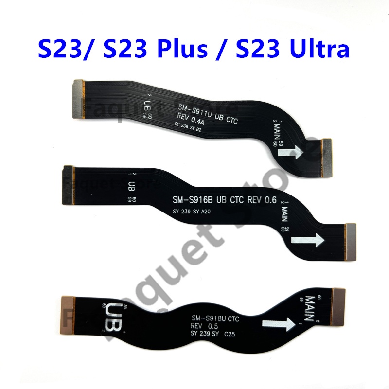 For Samsung Galaxy S23 Plus Ultra Main Board Motherboard Connector LCD ...