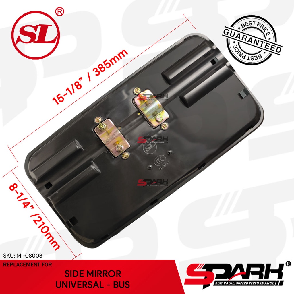 Side Mirror Rearview Mirror Sideview Mirror Universal Trucks Van Buses ...