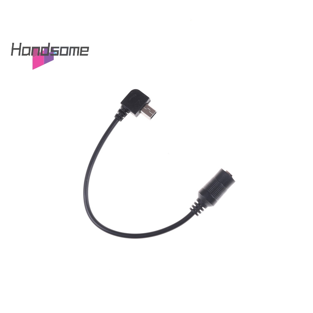 Handsome- Mini USB to 3.5MM Microphone Mic Cable Adapter For Hero 3 ...