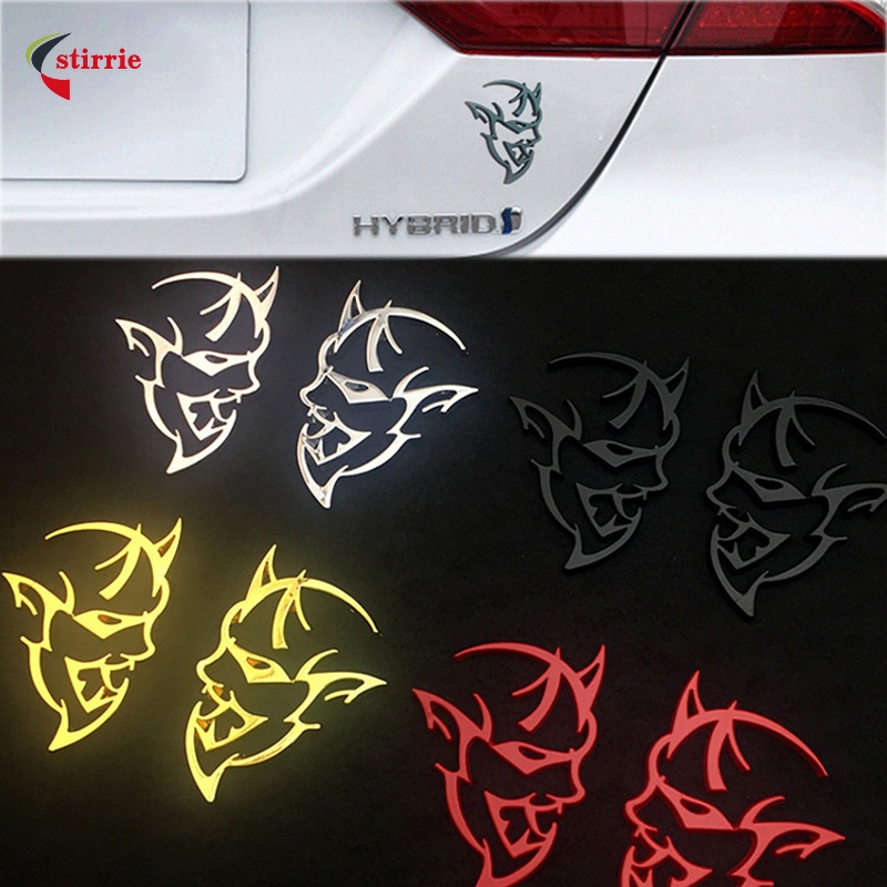 3D Logo Hellcat Metal Car Auto Motor Bike Sticker Decal Emblem Badge ...