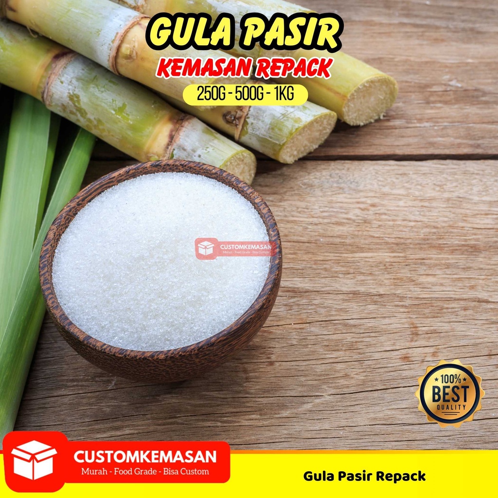 Granulated Sugar / Repack Granulated Sugar / Repack Packaged Sugar ...