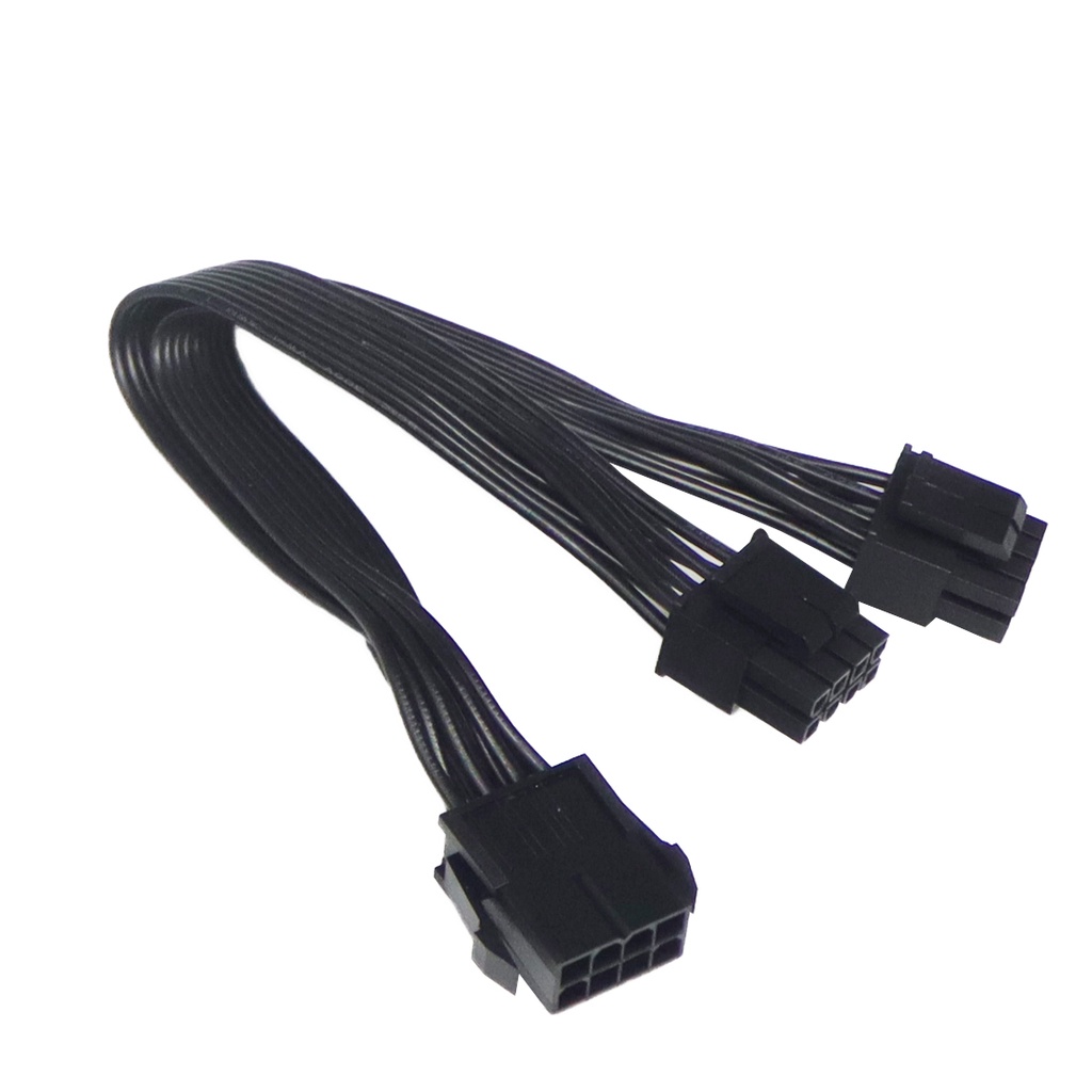 JMT 1pc ATX 12V CPU 8pin Female to Dual 8 Pin Male Adapter Cable for Motherboard Servers Power ...