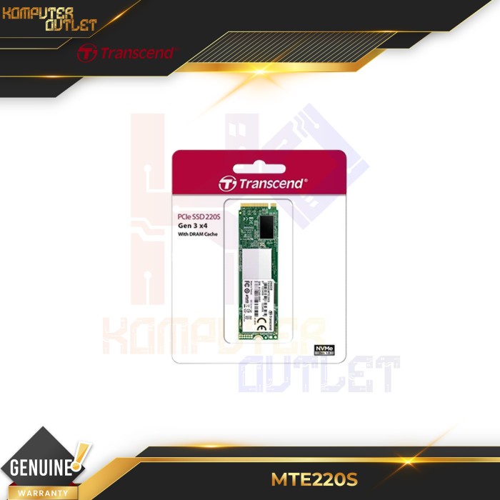 Transcend SSD NVME 256GB M.2 PCIe Gen 3x4 MTE220S - 256 GB WITH DRAM ...