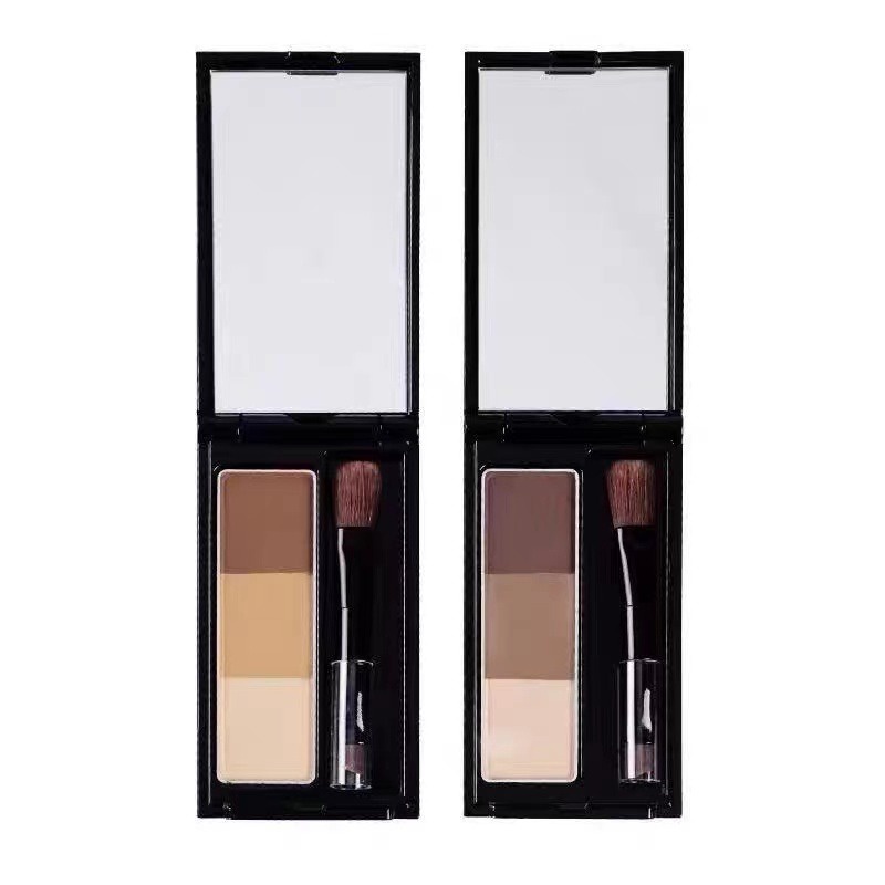 Japanese Kate three color eyebrow powder three color one piece plate ...