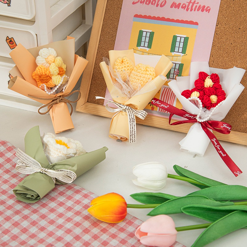 teacher day gifts ideas teacher day gifts ideas Graduation Gift Hand Woven Bouquet Tulip Mini ...