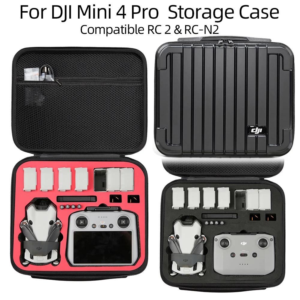 For DJI Mini 4 Pro storage case compatible with RC 2 and RC-N2 ...